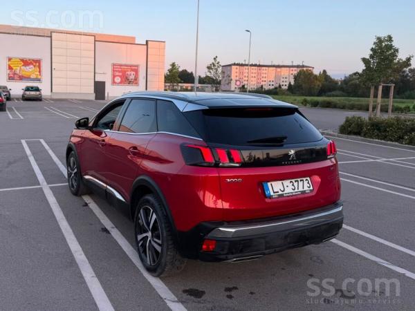 Red Peugeot 3008 2017 in Jelgava, with an engine capacity of 2.00 L and mileage of 153 thousand km for 15500 €, photo 2 on AUTOMOTO.COM.LV