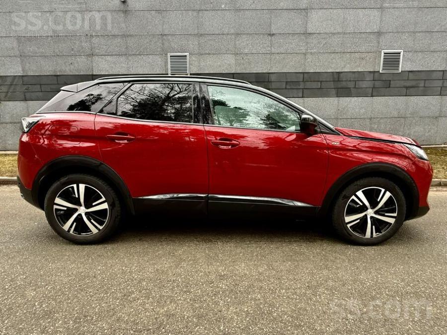 Red Peugeot 3008 2021 in Riga, with an engine capacity of 1.50 L and mileage of 49 thousand km for 22490 €, photo 6 on AUTOMOTO.COM.LV