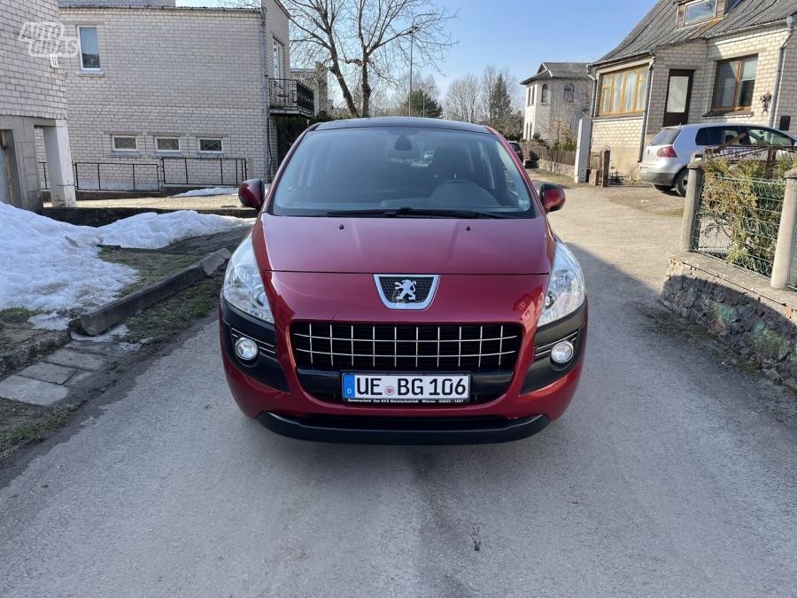 Red Peugeot 3008 2009 in Raseiniai, with an engine capacity of 1.60 L and mileage of 225 thousand km for 3200 €, photo 3 on AUTOMOTO.COM.LV