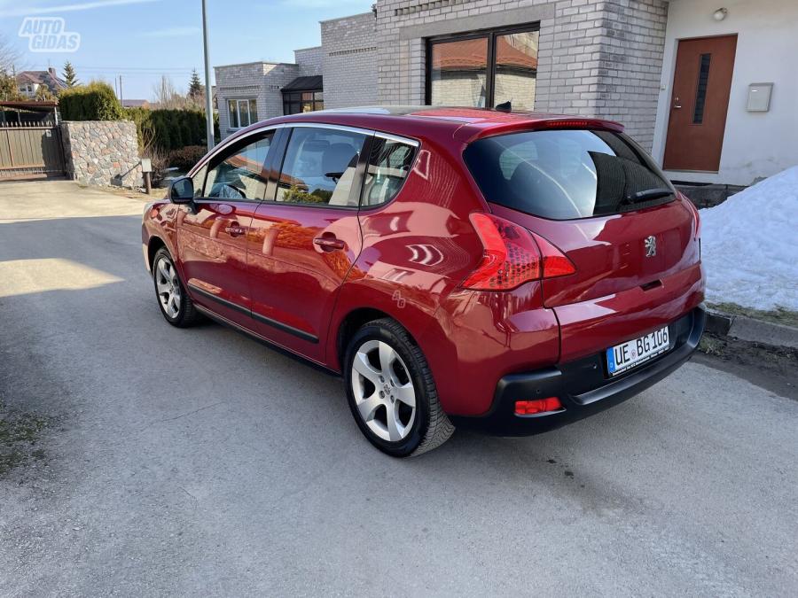 Red Peugeot 3008 2009 in Raseiniai, with an engine capacity of 1.60 L and mileage of 225 thousand km for 3200 €, photo 5 on AUTOMOTO.COM.LV