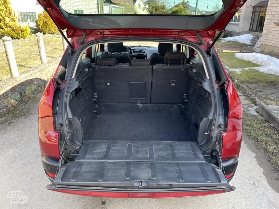 Red Peugeot 3008 2009 in Raseiniai, with an engine capacity of 1.60 L and mileage of 225 thousand km for 3200 €, photo 14 on AUTOMOTO.COM.LV