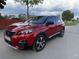 Sarkans Peugeot 3008 2017 Tauragė, ar dzinēja tilpumu 1.20 L un nobraukumu 155 tūkst. km par 10500 €, foto  vietnē AUTOMOTO.COM.LV