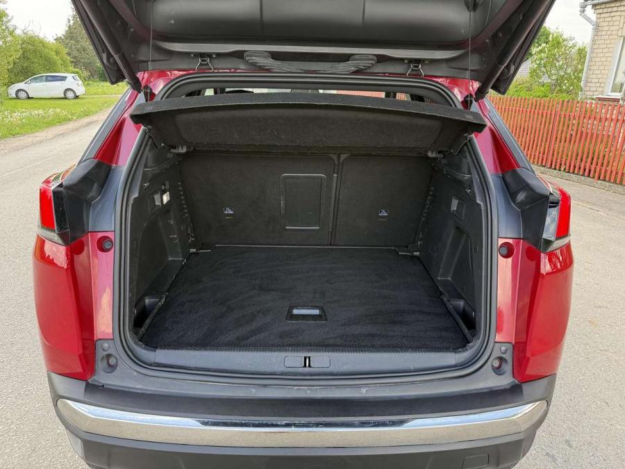 Sarkans Peugeot 3008 2017 Tauragė, ar dzinēja tilpumu 1.20 L un nobraukumu 155 tūkst. km par 10500 €, foto 12 vietnē AUTOMOTO.COM.LV