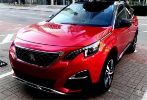 Red Peugeot 3008 2018 in Vilnius, with an engine capacity of 1.56 L and mileage of 110 thousand km for 16500 €, photo  on AUTOMOTO.COM.LV