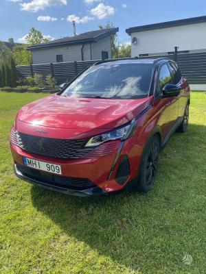 Red Peugeot 3008 2022 in Vilnius, with an engine capacity of 1.20 L and mileage of 60 thousand km for 20500 €, photo 9 on AUTOMOTO.COM.LV