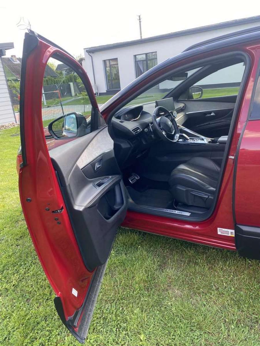 Red Peugeot 3008 2022 in Vilnius, with an engine capacity of 1.20 L and mileage of 60 thousand km for 20500 €, photo 10 on AUTOMOTO.COM.LV