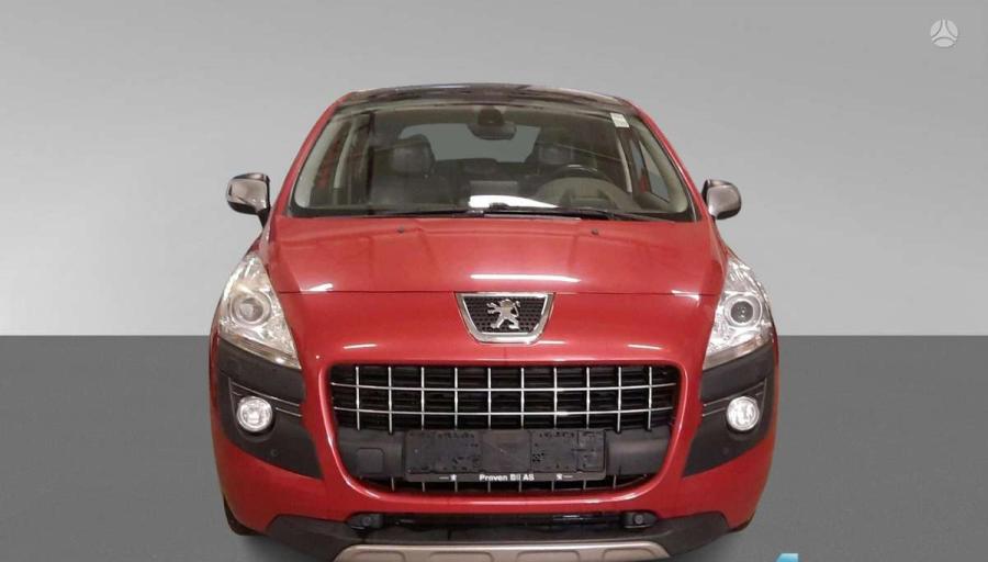 Red Peugeot 3008 2009 in Marijampole, with an engine capacity of 1.56 L and mileage of 223 thousand km for 3500 €, photo 1 on AUTOMOTO.COM.LV