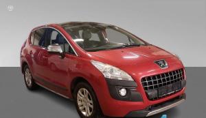 Red Peugeot 3008 2009 in Marijampole, with an engine capacity of 1.56 L and mileage of 223 thousand km for 3500 €, photo 10 on AUTOMOTO.COM.LV