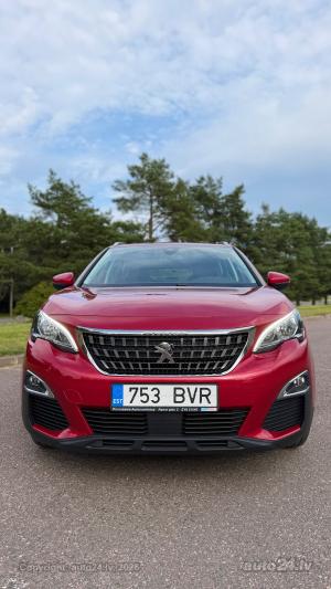 Sarkans Peugeot 3008 2018 Tallina, ar dzinēja tilpumu 1.20 L un nobraukumu 113 tūkst. km par 14490 €, foto 4 vietnē AUTOMOTO.COM.LV
