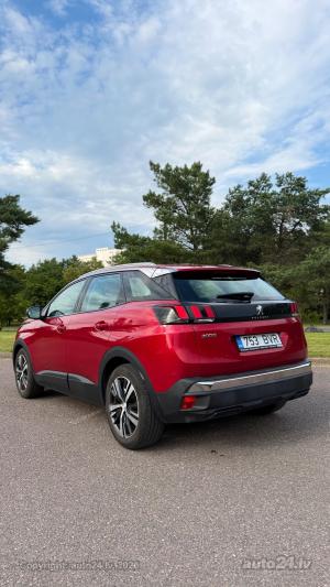 Sarkans Peugeot 3008 2018 Tallina, ar dzinēja tilpumu 1.20 L un nobraukumu 113 tūkst. km par 14490 €, foto 5 vietnē AUTOMOTO.COM.LV