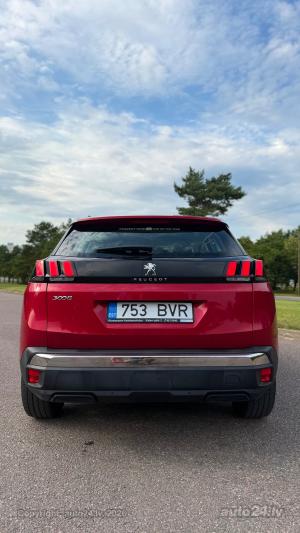Sarkans Peugeot 3008 2018 Tallina, ar dzinēja tilpumu 1.20 L un nobraukumu 113 tūkst. km par 14490 €, foto 6 vietnē AUTOMOTO.COM.LV