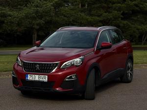 Red Peugeot 3008 2018 in Tallinn, with an engine capacity of 1.20 L and mileage of 109 thousand km for 13200 €, photo  on AUTOMOTO.COM.LV