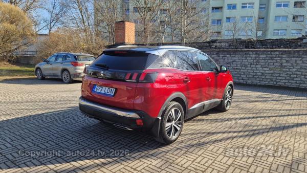 Sarkans Peugeot 3008 2019 Tallina, ar dzinēja tilpumu 1.50 L un nobraukumu 181 tūkst. km par 14500 €, foto 6 vietnē AUTOMOTO.COM.LV