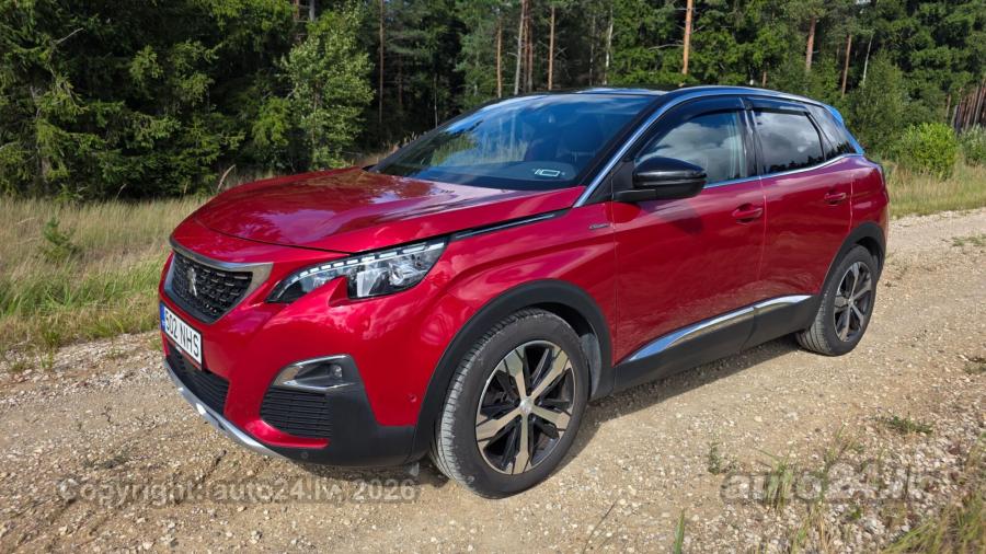 Красный Пежо 3008 2019 в Таллин, объемом двигателя 1.60 л и пробегом 105 тыс. км за 16000 €, фото 1 на AUTOMOTO.COM.LV