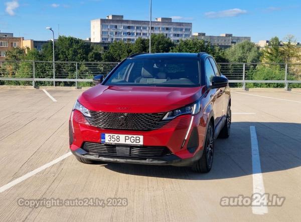Sarkans Peugeot 3008 2022 Tallina, ar dzinēja tilpumu 1.50 L un nobraukumu 76 tūkst. km par 22200 €, foto 2 vietnē AUTOMOTO.COM.LV