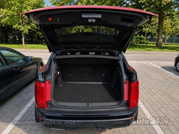 Sarkans Peugeot 3008 2022 Tallina, ar dzinēja tilpumu 1.50 L un nobraukumu 76 tūkst. km par 22200 €, foto 7 vietnē AUTOMOTO.COM.LV