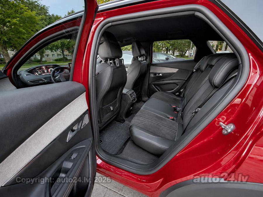 Sarkans Peugeot 3008 2022 Tallina, ar dzinēja tilpumu 1.50 L un nobraukumu 76 tūkst. km par 22200 €, foto 13 vietnē AUTOMOTO.COM.LV