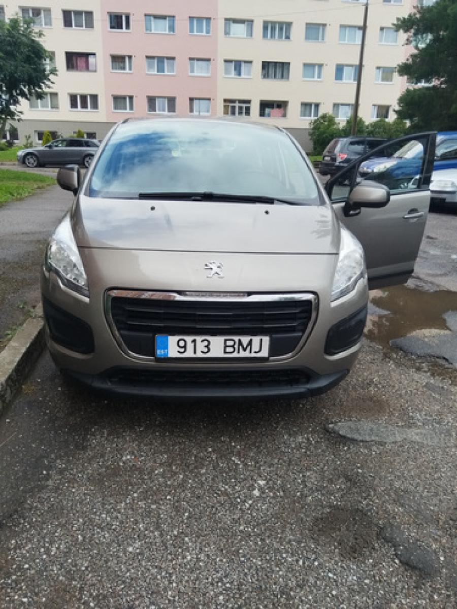 Peugeot 3008 2014 Kohtla-Jerve, ar dzinēja tilpumu 1.60 L un nobraukumu 170 tūkst. km par 4500 €, foto 9 vietnē AUTOMOTO.COM.LV