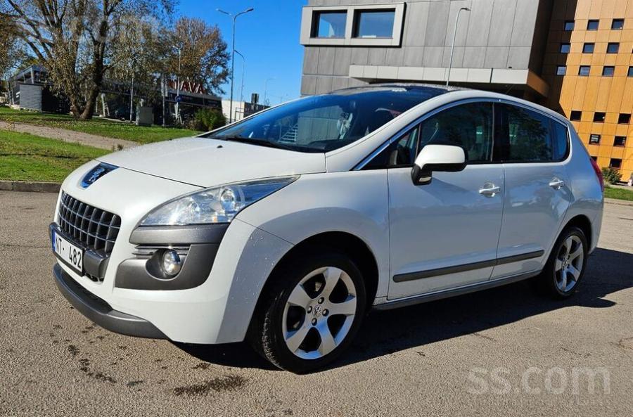 Balts Peugeot 3008 2009 Jēkabpils, ar dzinēja tilpumu 1.60 L un nobraukumu 203 tūkst. km par 4150 €, foto 1 vietnē AUTOMOTO.COM.LV