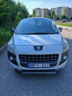 Balts Peugeot 3008 2009 Viļņa, ar dzinēja tilpumu 1.56 L un nobraukumu 252 tūkst. km par 3100 €, foto  vietnē AUTOMOTO.COM.LV