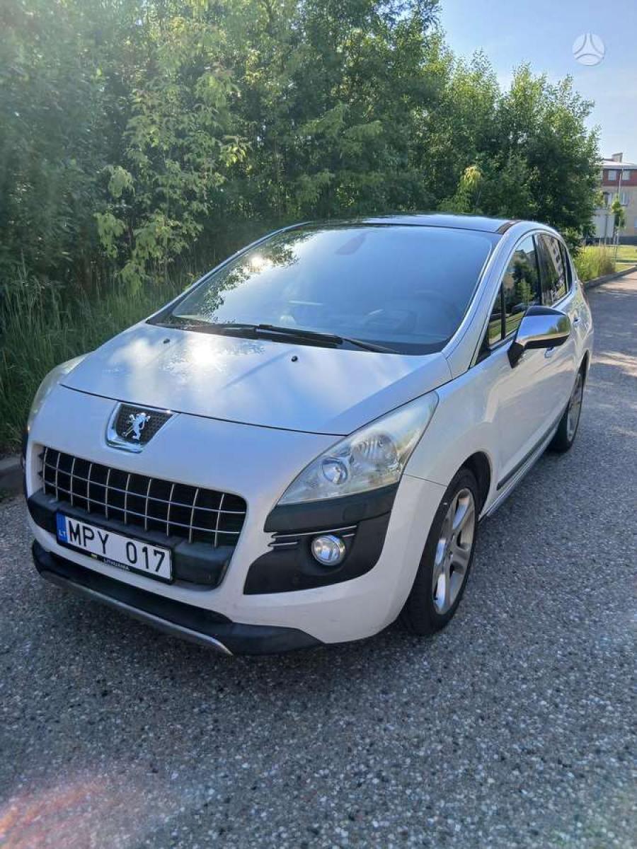 Balts Peugeot 3008 2009 Viļņa, ar dzinēja tilpumu 1.56 L un nobraukumu 252 tūkst. km par 3100 €, foto 3 vietnē AUTOMOTO.COM.LV
