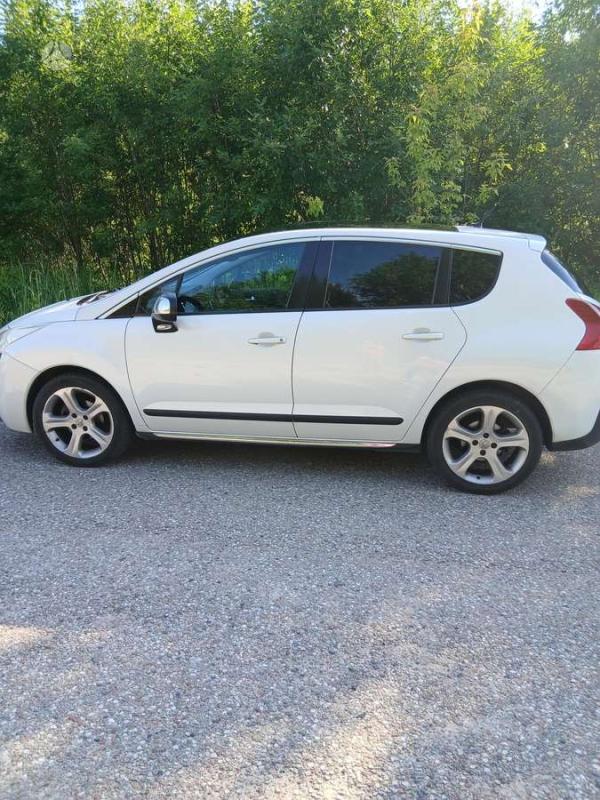 White Peugeot 3008 2009 in Vilnius, with an engine capacity of 1.56 L and mileage of 252 thousand km for 3100 €, photo 3 on AUTOMOTO.COM.LV