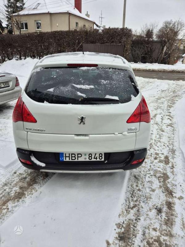 Balts Peugeot 3008 2010 Kauņa, ar dzinēja tilpumu 1.56 L un nobraukumu 320 tūkst. km par 3150 €, foto 2 vietnē AUTOMOTO.COM.LV
