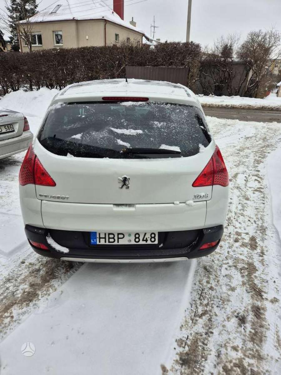 White Peugeot 3008 2010 in Kaunas, with an engine capacity of 1.56 L and mileage of 320 thousand km for 3150 €, photo 2 on AUTOMOTO.COM.LV