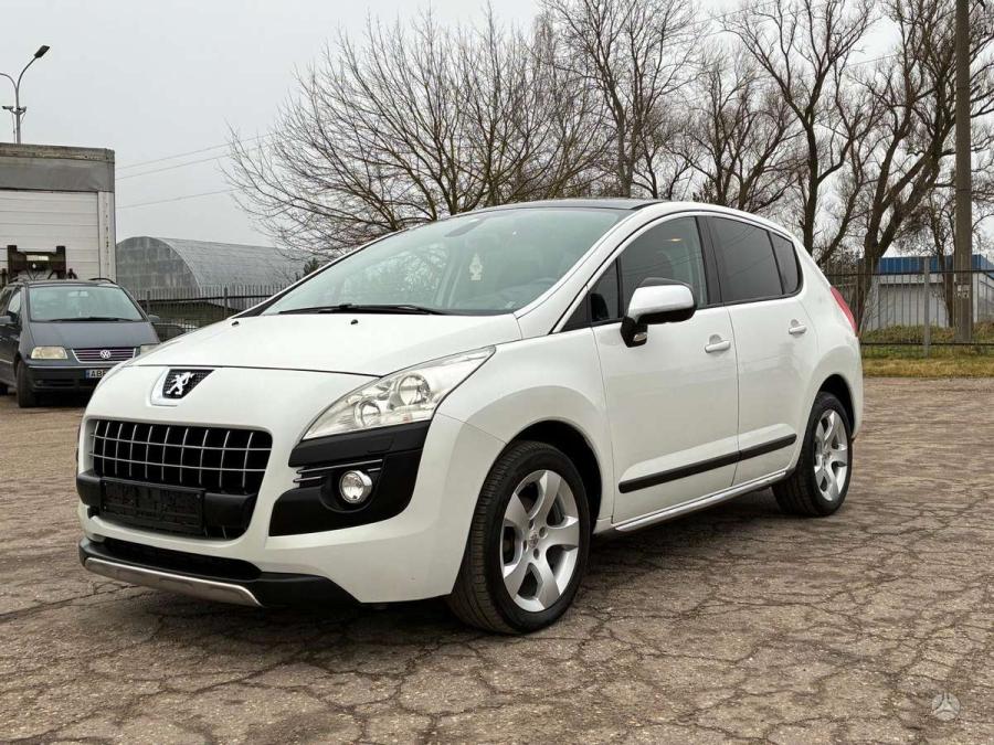 White Peugeot 3008 2011 in Marijampole, with an engine capacity of 1.56 L and mileage of 275 thousand km for 3450 €, photo 1 on AUTOMOTO.COM.LV