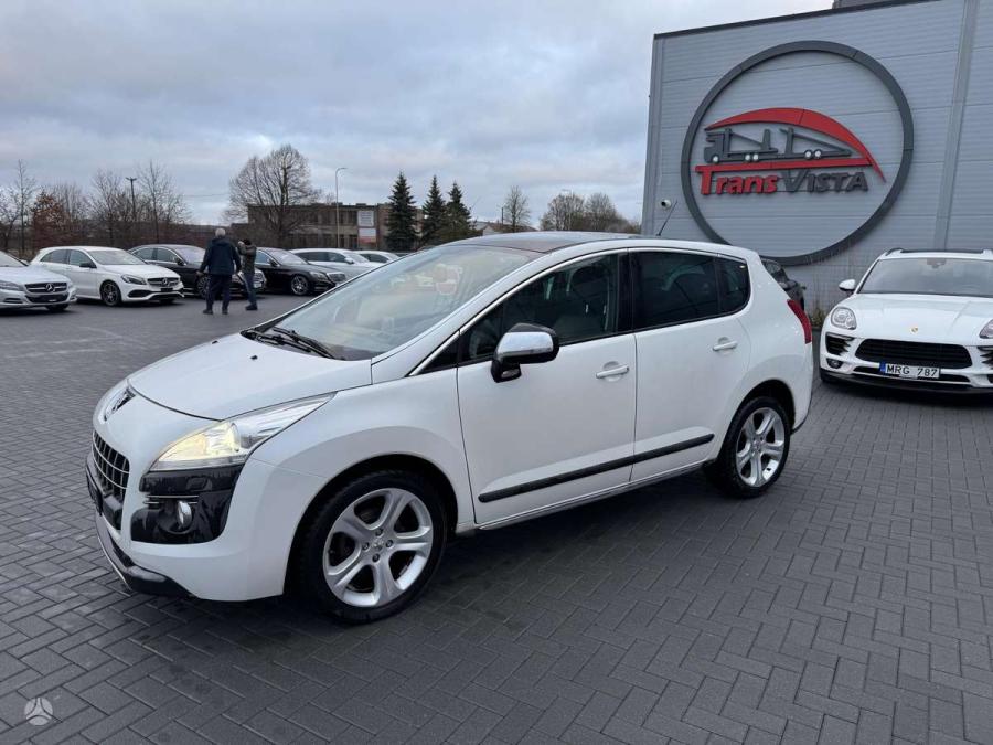 White Peugeot 3008 2012 in Telschi, with an engine capacity of 1.56 L and mileage of 223 thousand km for 4200 €, photo 3 on AUTOMOTO.COM.LV