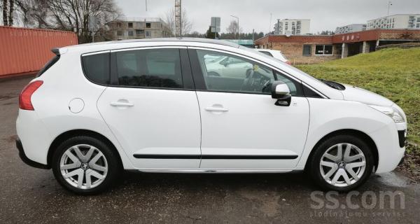 White Peugeot 3008 2013 in Riga, with an engine capacity of 2.00 L and mileage of 241 thousand km for 5100 €, photo 4 on AUTOMOTO.COM.LV