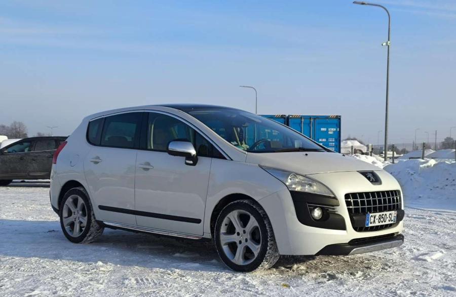 Balts Peugeot 3008 2013 Tauragė, ar dzinēja tilpumu 2.00 L un nobraukumu 246 tūkst. km par 4200 €, foto 3 vietnē AUTOMOTO.COM.LV
