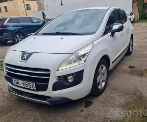 White Peugeot 3008 2013 in Jelgava, with an engine capacity of 2.00 L and mileage of 0 thousand km for 4890 €, photo 5 on AUTOMOTO.COM.LV