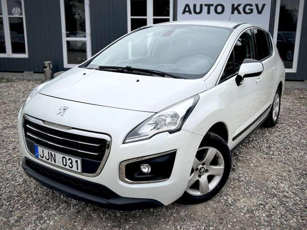 White Peugeot 3008 2014 in Kaunas, with an engine capacity of 1.60 L and mileage of 170 thousand km for 6499 €, photo 1 on AUTOMOTO.COM.LV