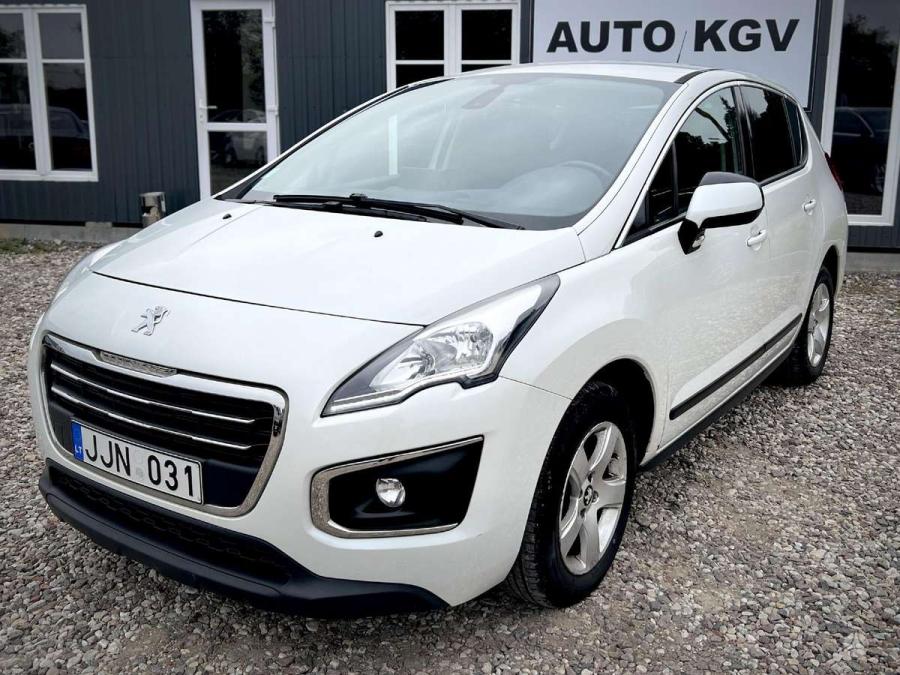White Peugeot 3008 2014 in Kaunas, with an engine capacity of 1.60 L and mileage of 170 thousand km for 6499 €, photo 2 on AUTOMOTO.COM.LV
