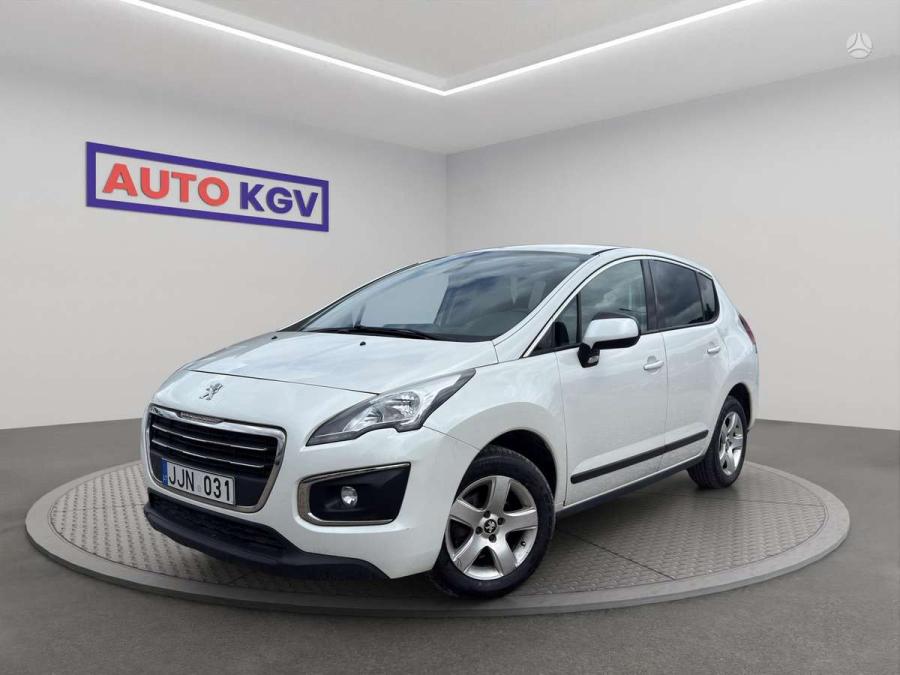 White Peugeot 3008 2014 in Kaunas, with an engine capacity of 1.60 L and mileage of 170 thousand km for 5999 €, photo 1 on AUTOMOTO.COM.LV