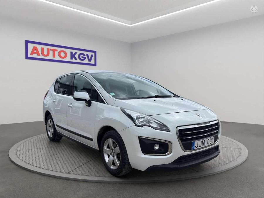 White Peugeot 3008 2014 in Kaunas, with an engine capacity of 1.60 L and mileage of 170 thousand km for 5999 €, photo 8 on AUTOMOTO.COM.LV