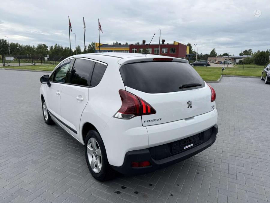 White Peugeot 3008 2014 in Telschi, with an engine capacity of 1.56 L and mileage of 63 thousand km for 6300 €, photo 5 on AUTOMOTO.COM.LV