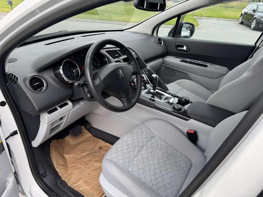 White Peugeot 3008 2014 in Telschi, with an engine capacity of 1.56 L and mileage of 63 thousand km for 6300 €, photo 17 on AUTOMOTO.COM.LV