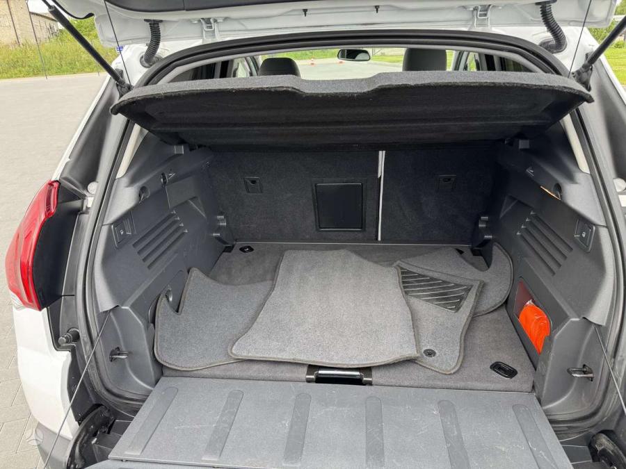 White Peugeot 3008 2014 in Telschi, with an engine capacity of 1.56 L and mileage of 63 thousand km for 6300 €, photo 21 on AUTOMOTO.COM.LV