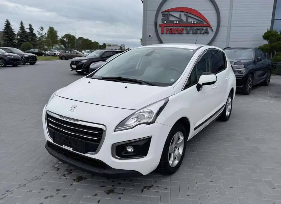 White Peugeot 3008 2014 in Telschi, with an engine capacity of 1.60 L and mileage of 62 thousand km for 6290 €, photo 6 on AUTOMOTO.COM.LV