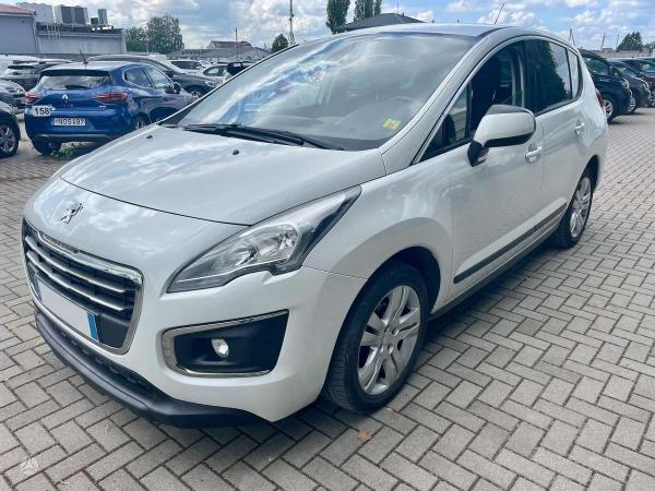 White Peugeot 3008 2014 in Taurage, with an engine capacity of 1.56 L and mileage of 205 thousand km for 4200 €, photo 1 on AUTOMOTO.COM.LV