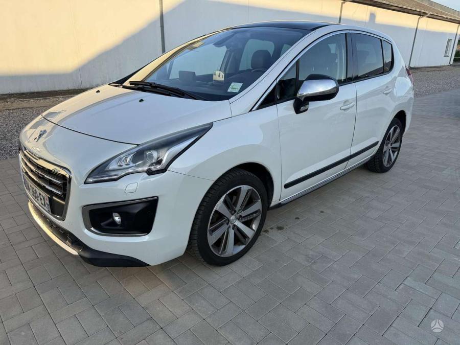 Balts Peugeot 3008 2015 Tauragė, ar dzinēja tilpumu 1.60 L un nobraukumu 152 tūkst. km par 5600 €, foto 1 vietnē AUTOMOTO.COM.LV