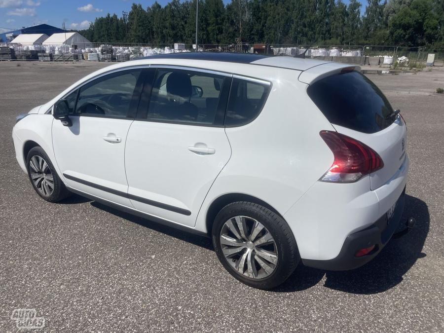 Balts Peugeot 3008 2015 Kauņa, ar dzinēja tilpumu 1.60 L un nobraukumu 298 tūkst. km par 4999 €, foto 4 vietnē AUTOMOTO.COM.LV