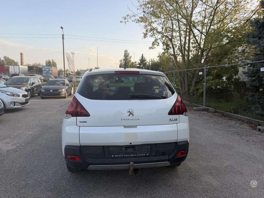 White Peugeot 3008 2015 in Marijampole, with an engine capacity of 1.56 L and mileage of 152 thousand km for 5650 €, photo 7 on AUTOMOTO.COM.LV
