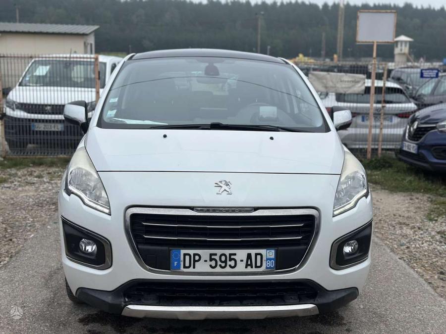 White Peugeot 3008 2015 in Vilnius, with an engine capacity of 1.56 L and mileage of 200 thousand km for 5500 €, photo 3 on AUTOMOTO.COM.LV
