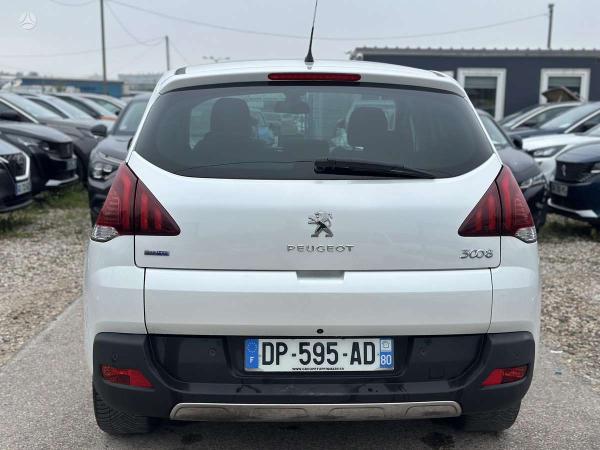 White Peugeot 3008 2015 in Vilnius, with an engine capacity of 1.56 L and mileage of 200 thousand km for 5500 €, photo 6 on AUTOMOTO.COM.LV