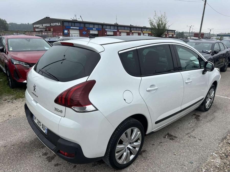 White Peugeot 3008 2015 in Vilnius, with an engine capacity of 1.56 L and mileage of 200 thousand km for 5500 €, photo 7 on AUTOMOTO.COM.LV