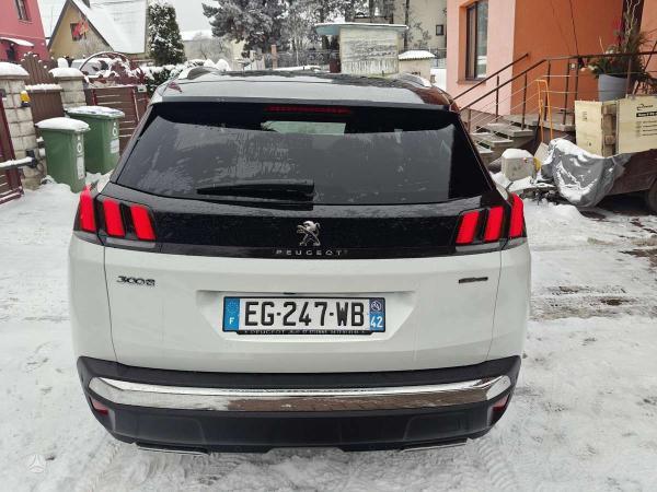 White Peugeot 3008 2016 in Kaunas, with an engine capacity of 1.20 L and mileage of 97 thousand km for 9200 €, photo 3 on AUTOMOTO.COM.LV