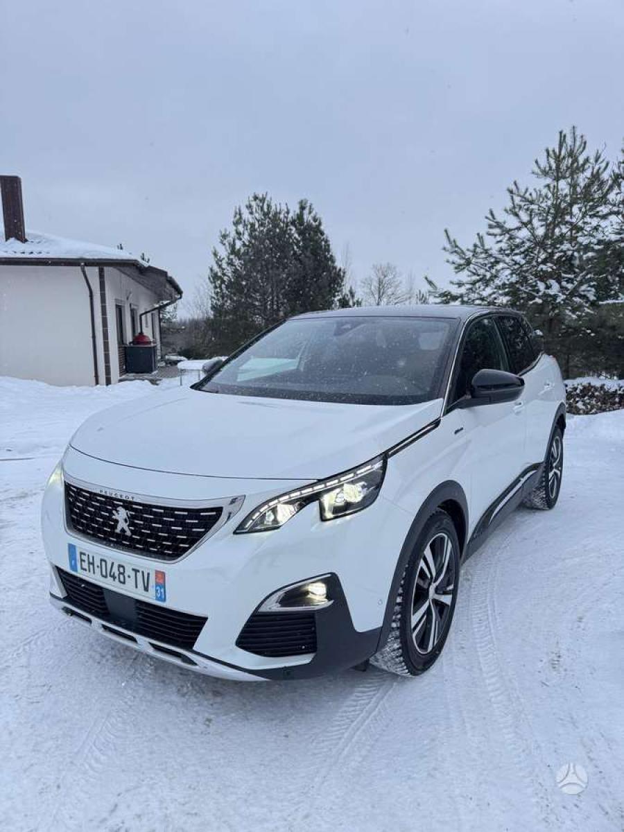 White Peugeot 3008 2016 in Vilnius, with an engine capacity of 1.20 L and mileage of 169 thousand km for 9750 €, photo 3 on AUTOMOTO.COM.LV